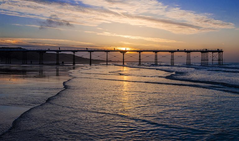 Saltburn Pier at Sunset – Paul Terry LRPS